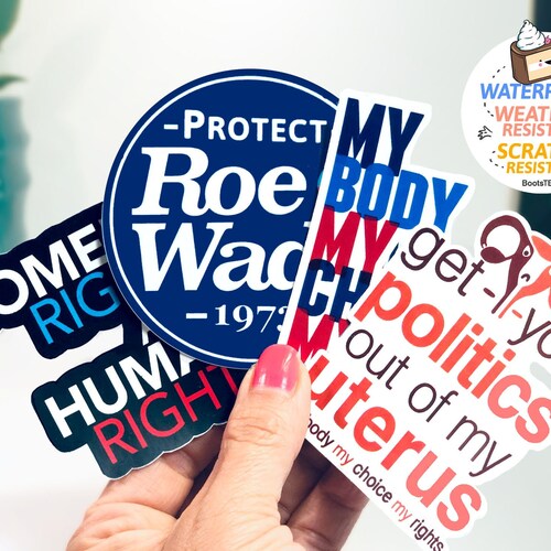 Womens Rights Sticker Pack Pro Choice Sticker Set for Laptop - Etsy