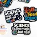 Cute Science Stickers for Laptop or Water Bottle Sticker | Etsy