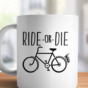 Funny Cycling Gift for Bike Lover Mug, Funny Bike Mug, Bicycle Coffee ...
