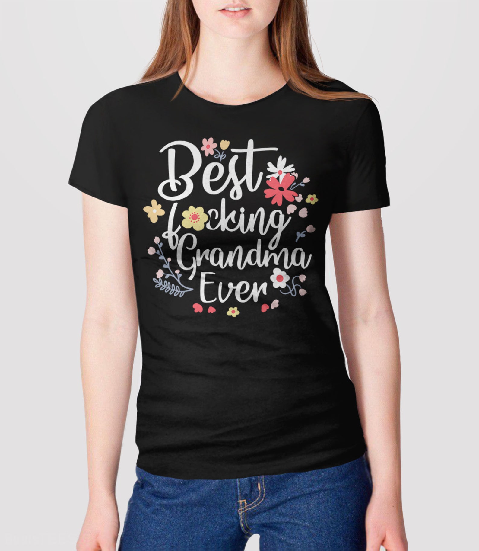 Funny Grandma Shirt | Best Grandma Ever Tshirt for Grandmother, Funny ...