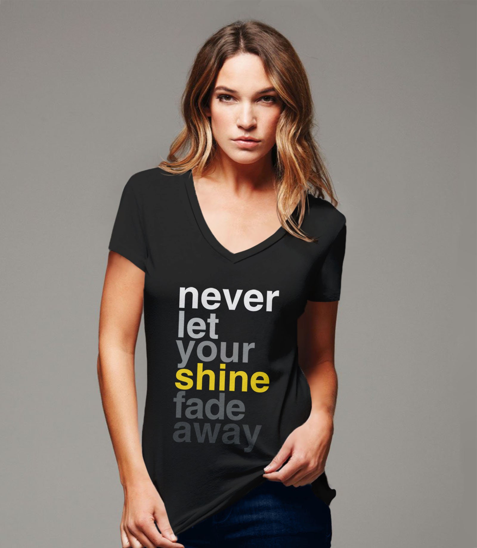 Statement Shirt With Saying, Positive Quote T Shirt, Women Graphic Tee ...