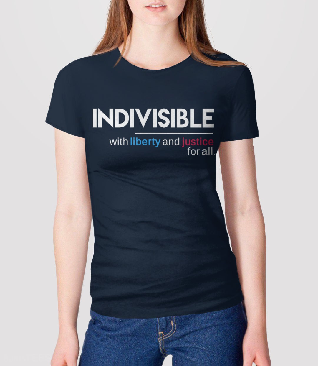 Political Shirt: With Liberty and Justice for All | Anti Trump T Shirt ...