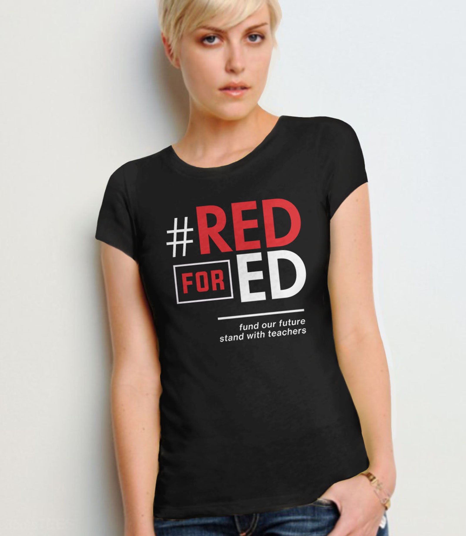 Red for Ed Shirt for Teacher Strike Shirt AZ Redfored Shirt - Etsy