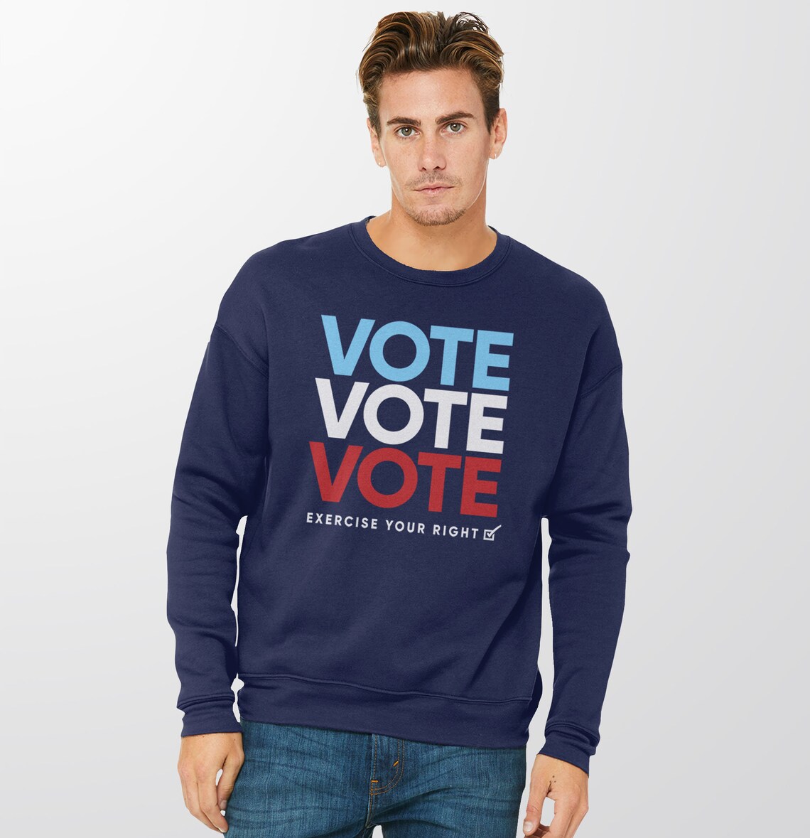 Vote Sweatshirt for Women or Men Voting Hoodie Political | Etsy