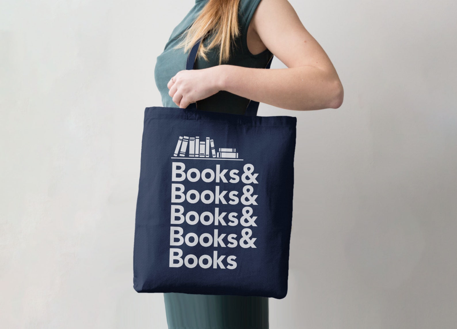Book Tote Bag, Literary Gifts for Readers, Book Lover Accessory, Nerdy ...