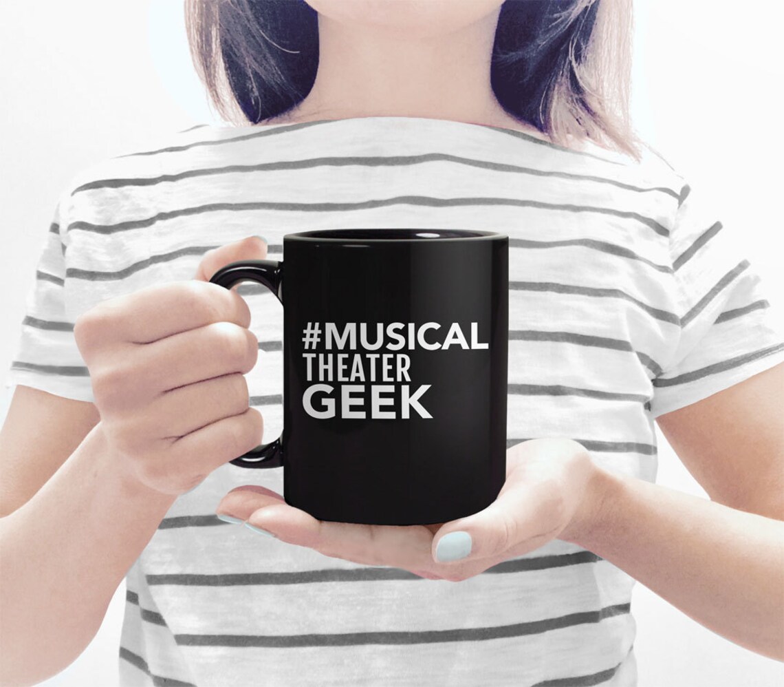 Musical Theater Mug | Theatre Gift, Broadway Musical Theater Lover Gift ...