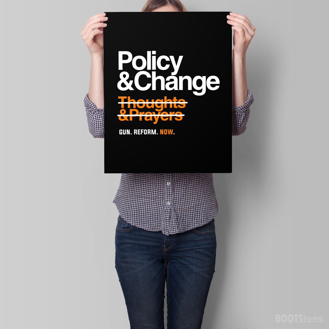 Policy and Change Poster Gun Reform Sign PRINTABLE March for - Etsy