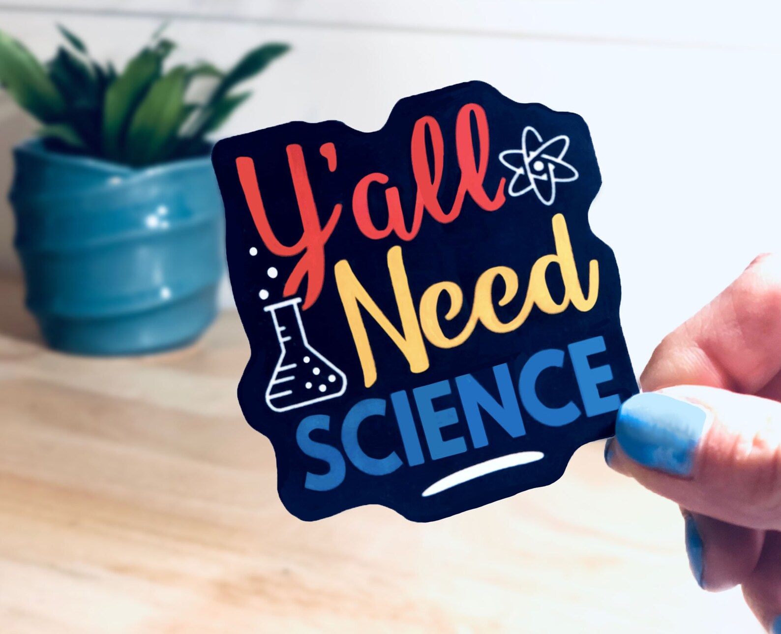 Cute Science Stickers for Laptop or Water Bottle Sticker - Etsy