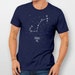 Star Sign Constellation Shirts Matching Couples Tees Zodiac - Etsy