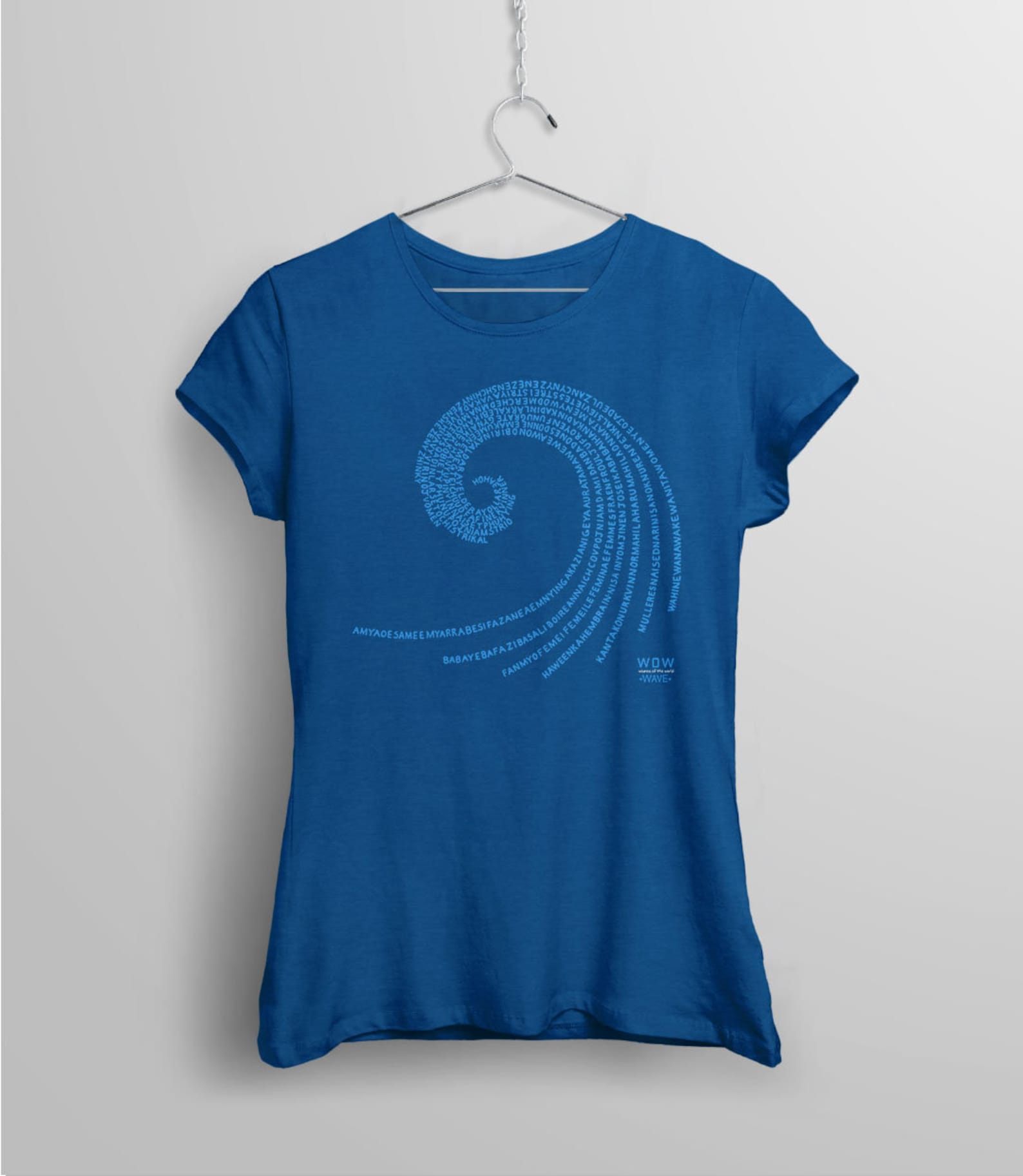 Blue Wave Shirt for Women Graphic Tee Shirt for Feminist - Etsy