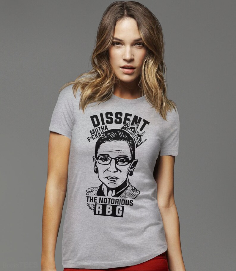 Notorious RBG Shirt Feminist t-shirt Women Supreme Court | Etsy
