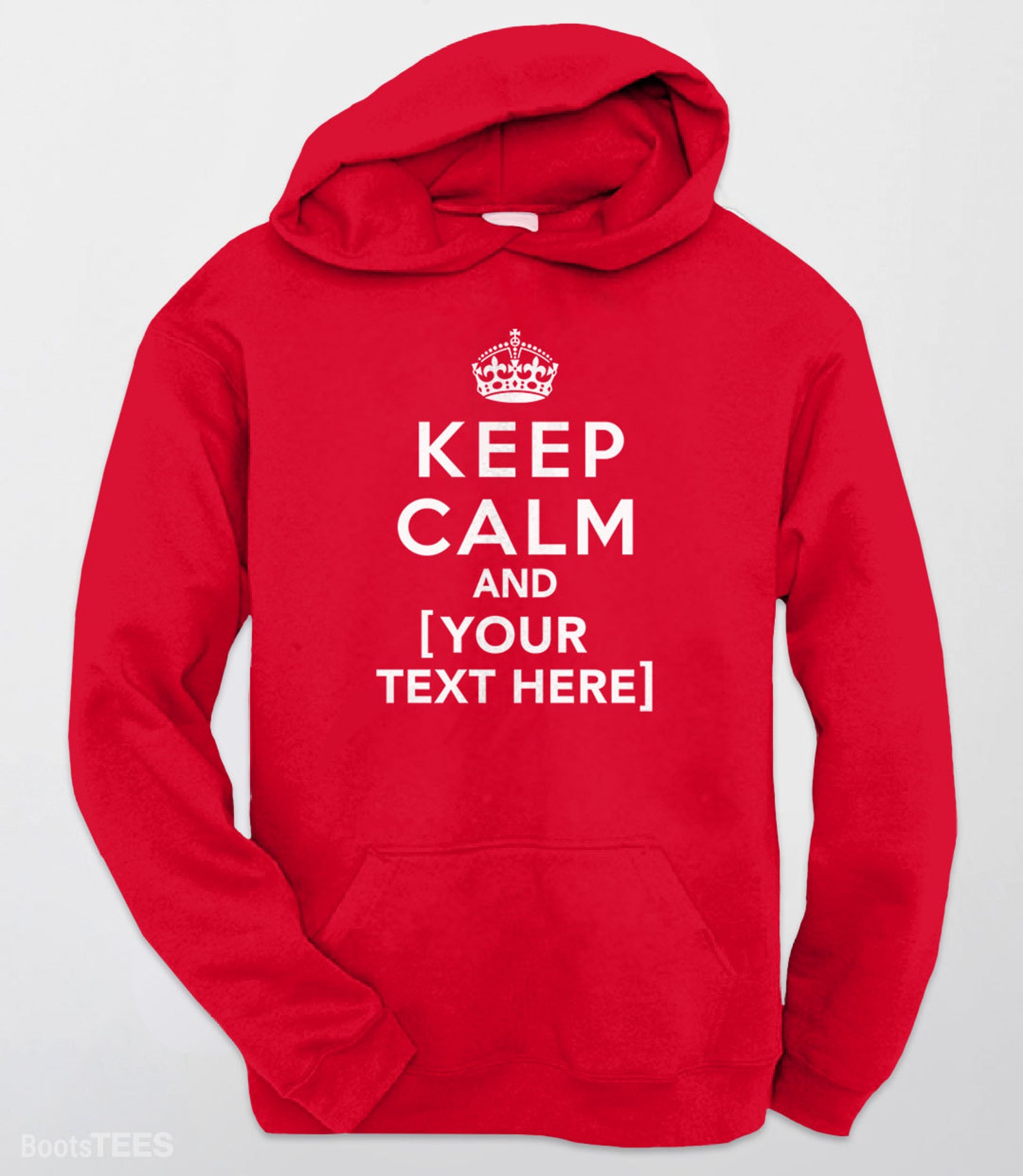 Custom Clothing Custom Keep Calm Shirt Keep Calm Hoodie | Etsy
