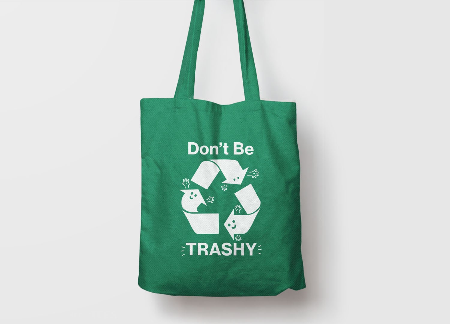 Recycle Tote Bag With Recycling Symbol Reusable Grocery Bag - Etsy