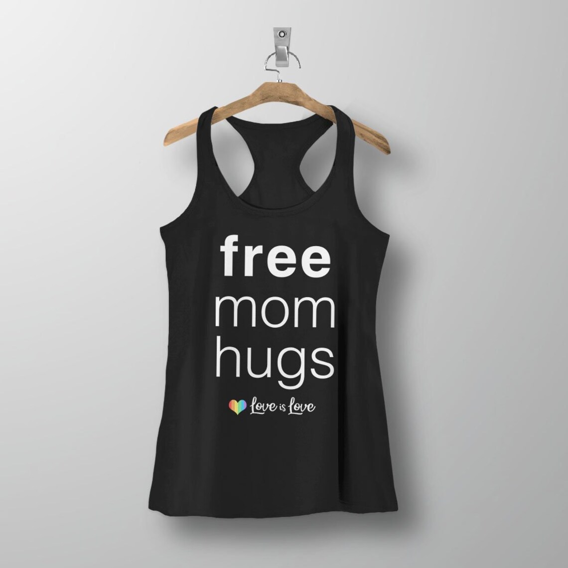 Free Mom Hugs Tank Top Women LGBT Mom Tank Gay Ally Shirt - Etsy