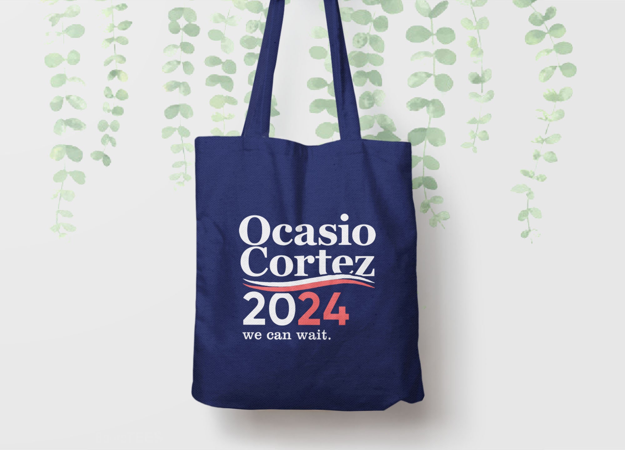 Vote AOC 2024 Tote Bag Alexandria Ocasio Cortez for - Etsy