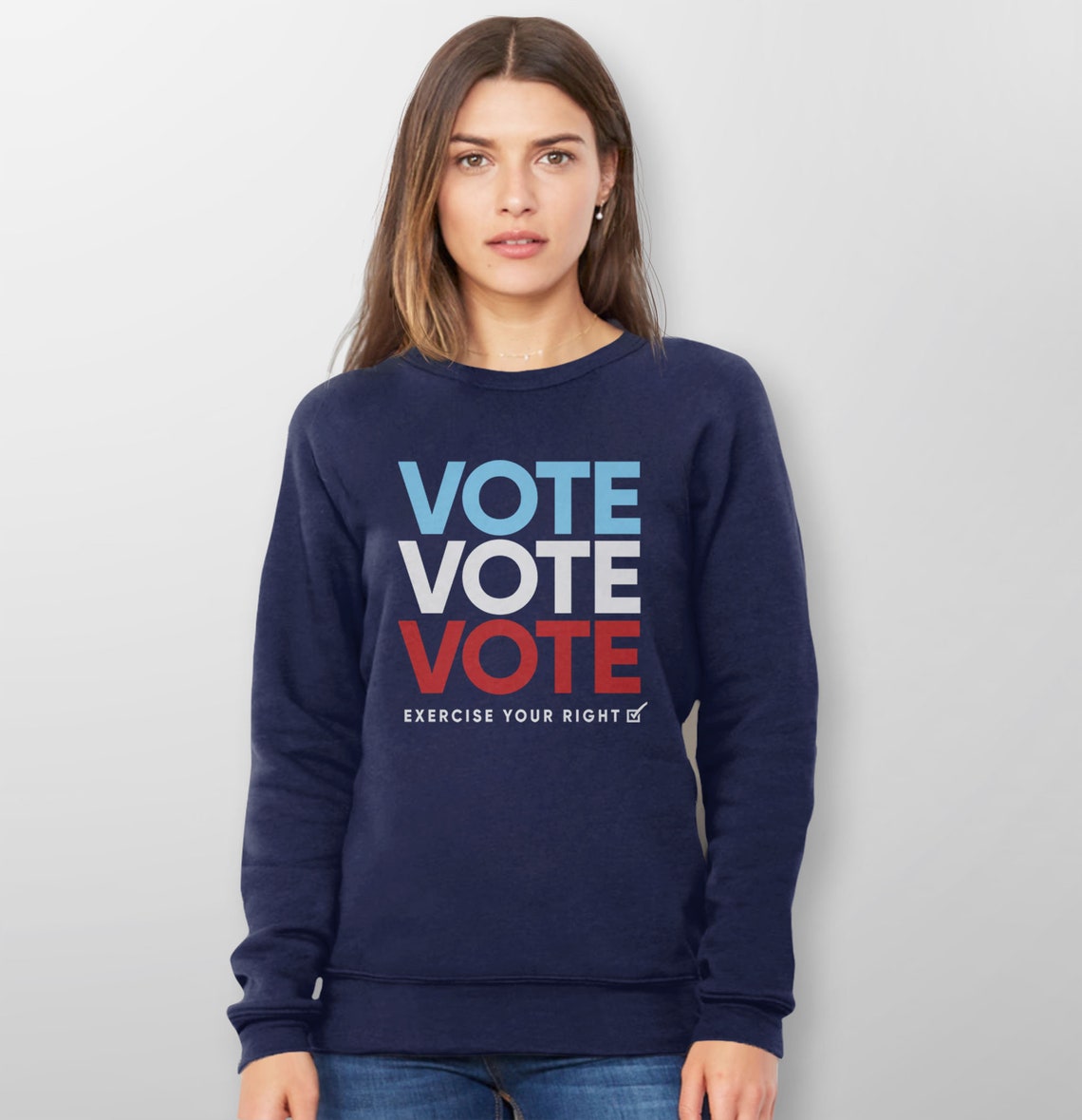 Vote Sweatshirt for Women or Men Voting Hoodie Political | Etsy