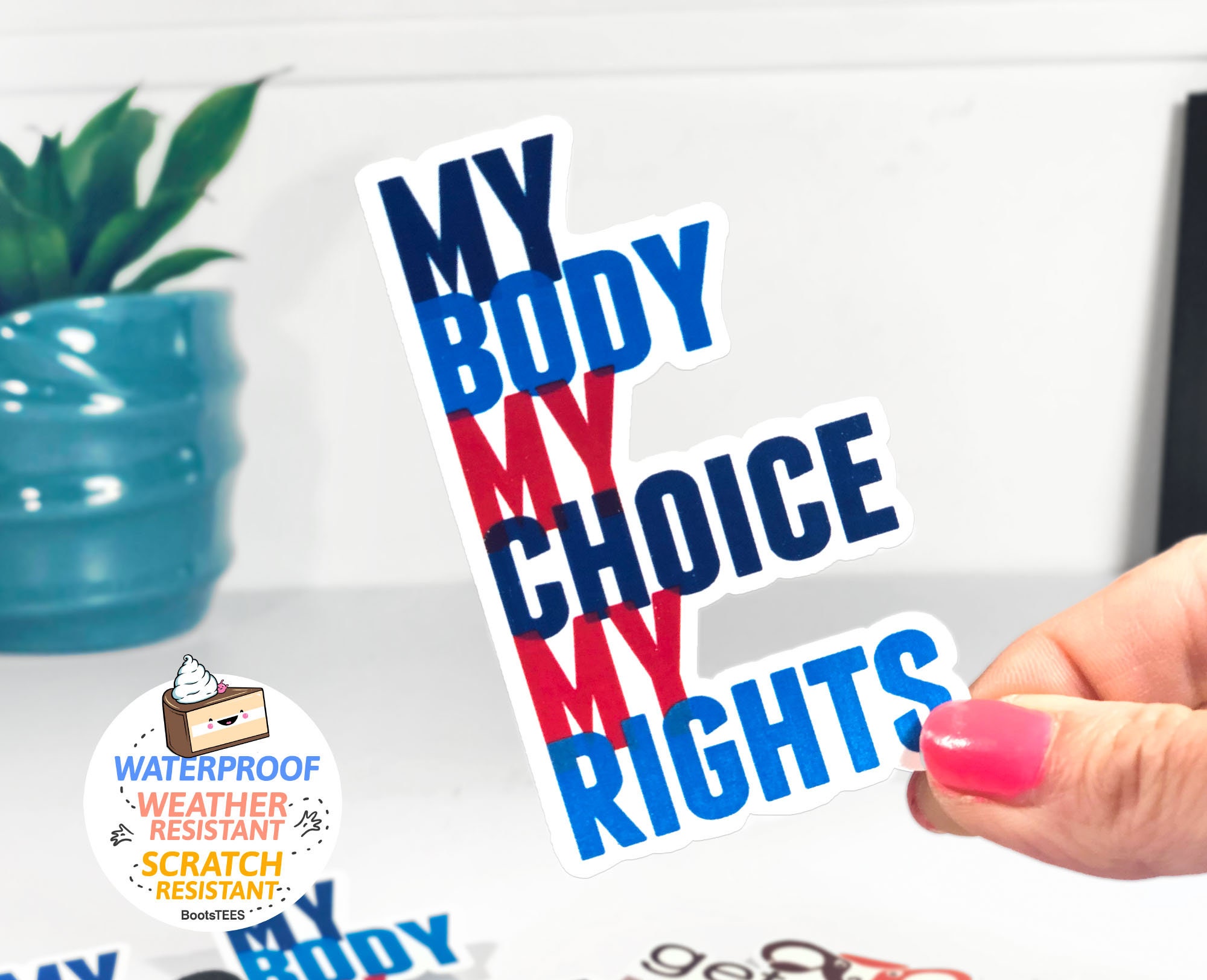 Womens Rights Sticker Pack Pro Choice Sticker Set for Laptop - Etsy