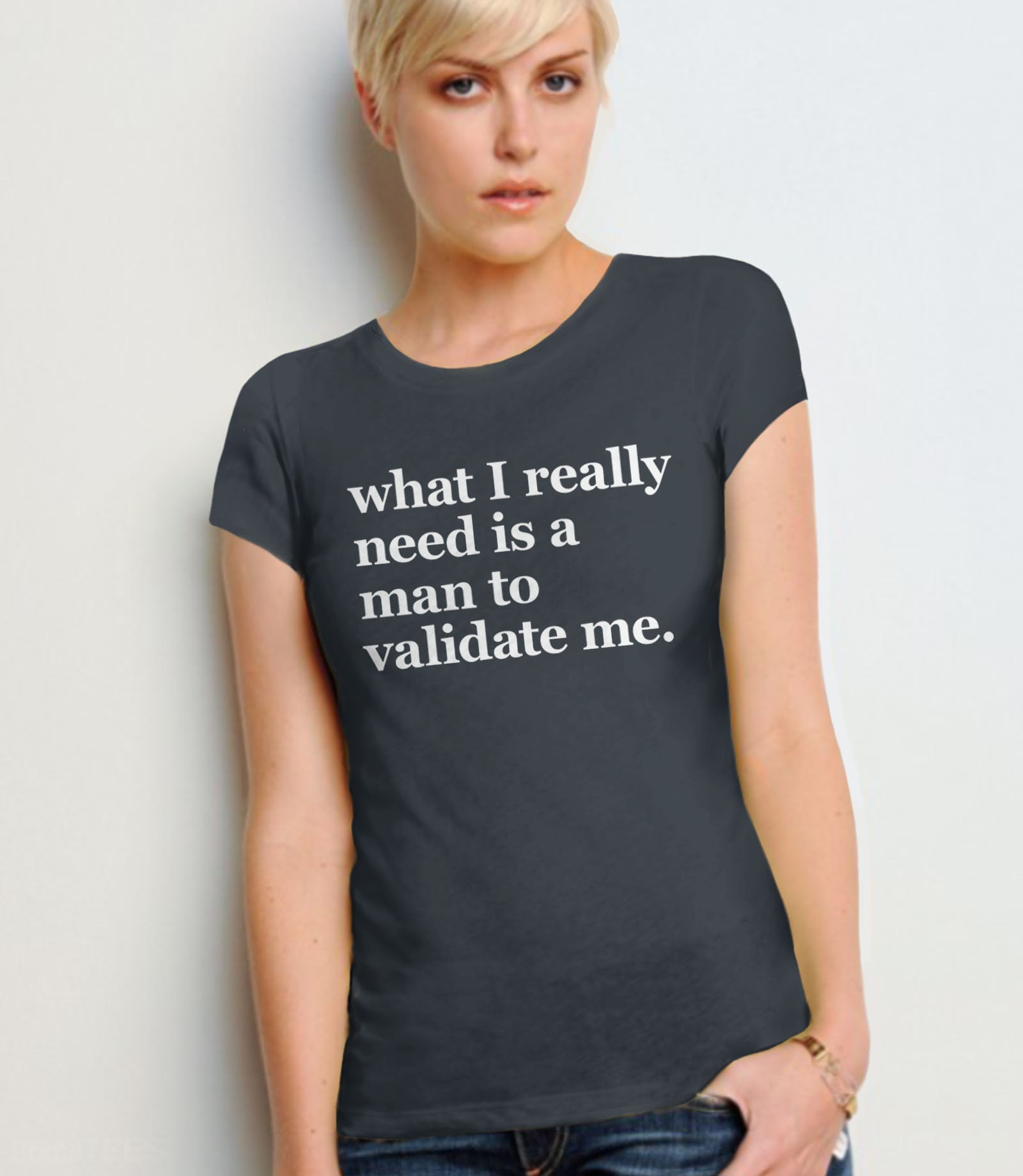 Ironic Tshirt for Women Funny Feminist Shirt With Saying - Etsy