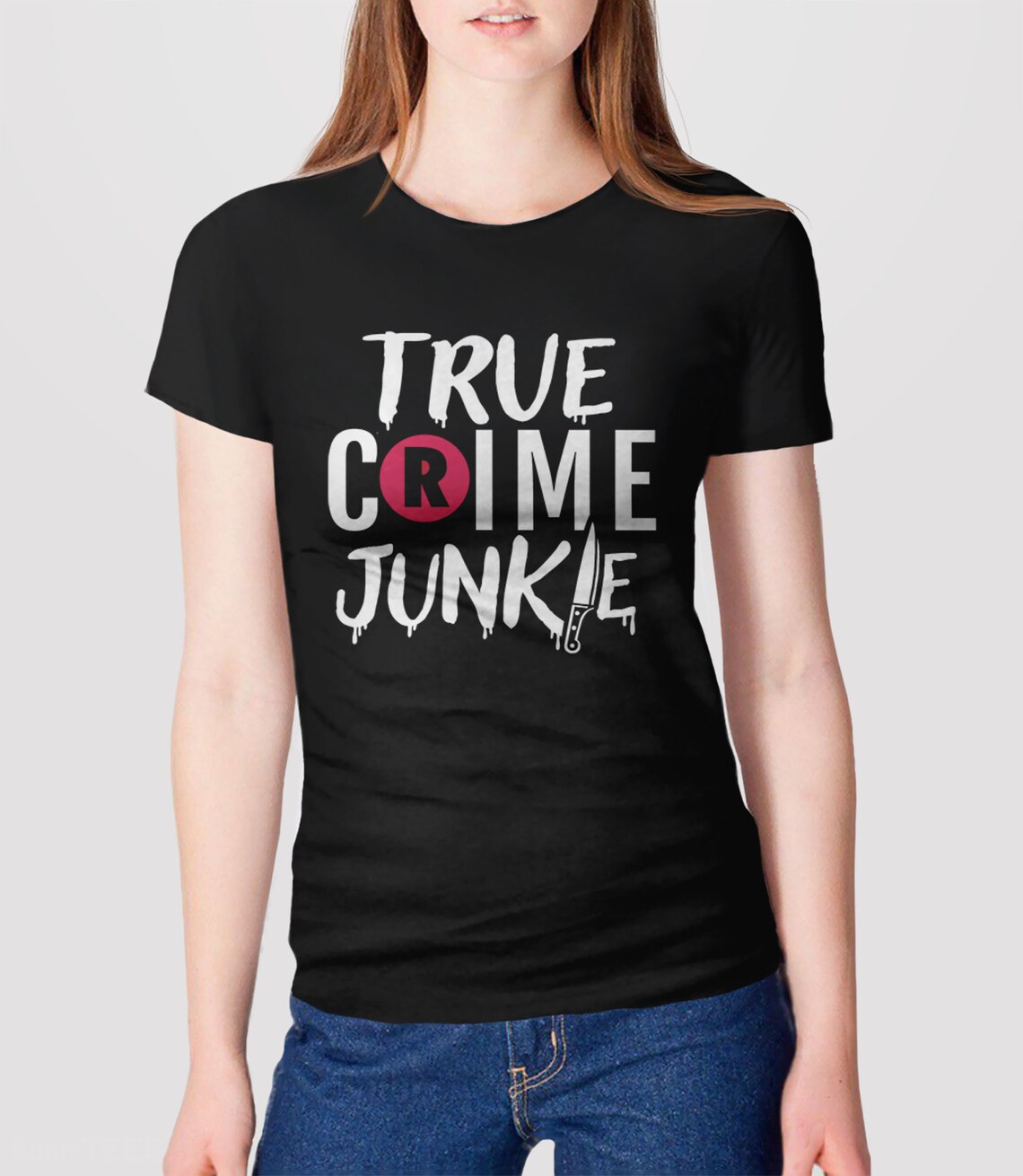True Crime Junkie Shirt for Women cadeau pour le vrai t-shirt | Etsy