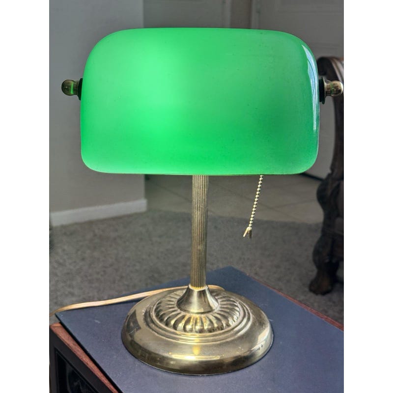 Green Lamp Shade - Etsy