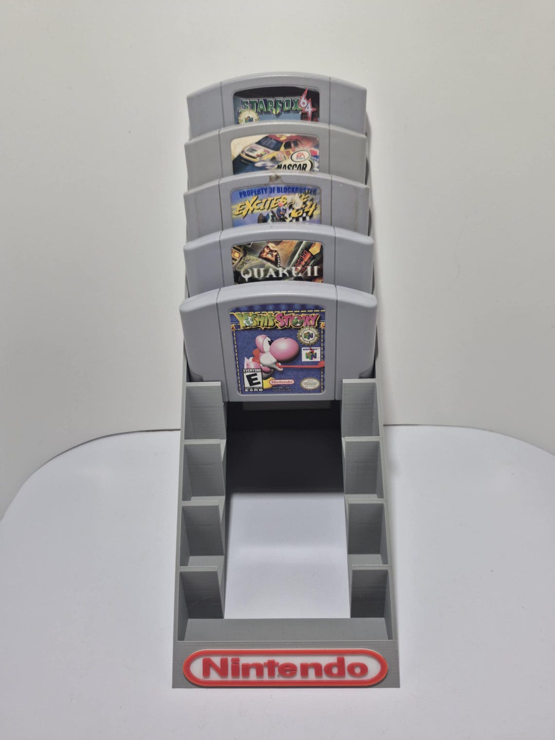 Nintendo 64 N64 Cartridge Display Stand – Holds 9 Games - Etsy