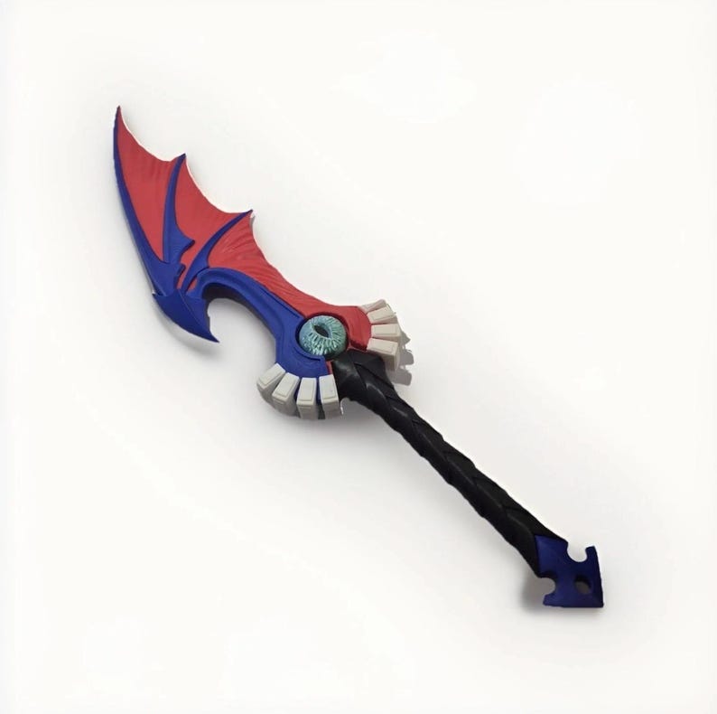 Kingdom Hearts Soul Eater Riku Blade Plastic 3d Printed Multi-color ...