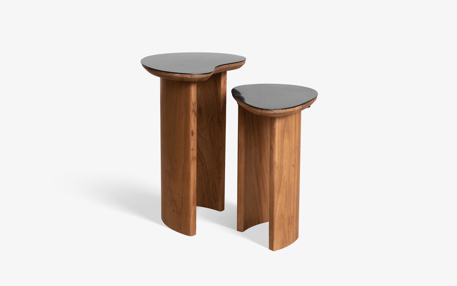 Brio Side Table - Living Room Sofa Table Set of 2 | Handcrafted Two ...