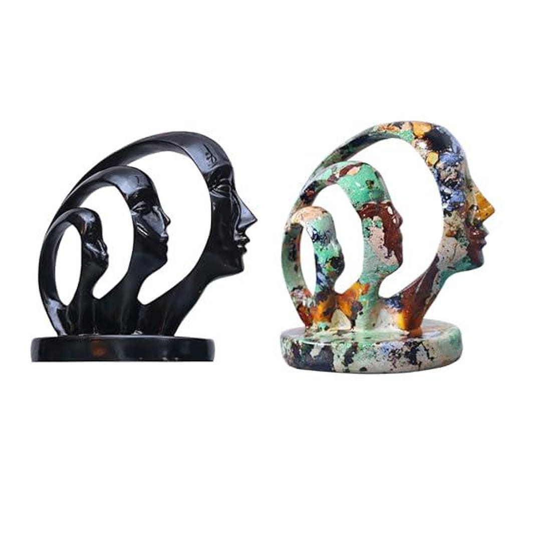 GRAND PRODUCT Modern Art Man Face Decor Showpieces Home Decoration ...
