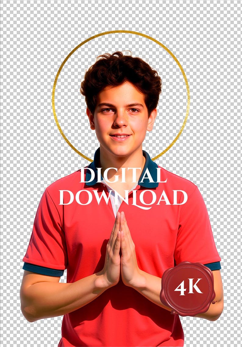 Blessed Carlo Acutis – Catholic Digital Art for Printing | Young Saint ...