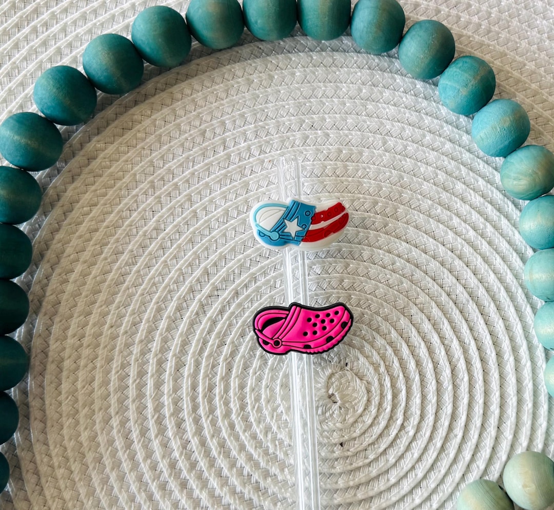 Croc Straw Charms, Anime Characters, Straw Toppers, Stocking Stuffers ...