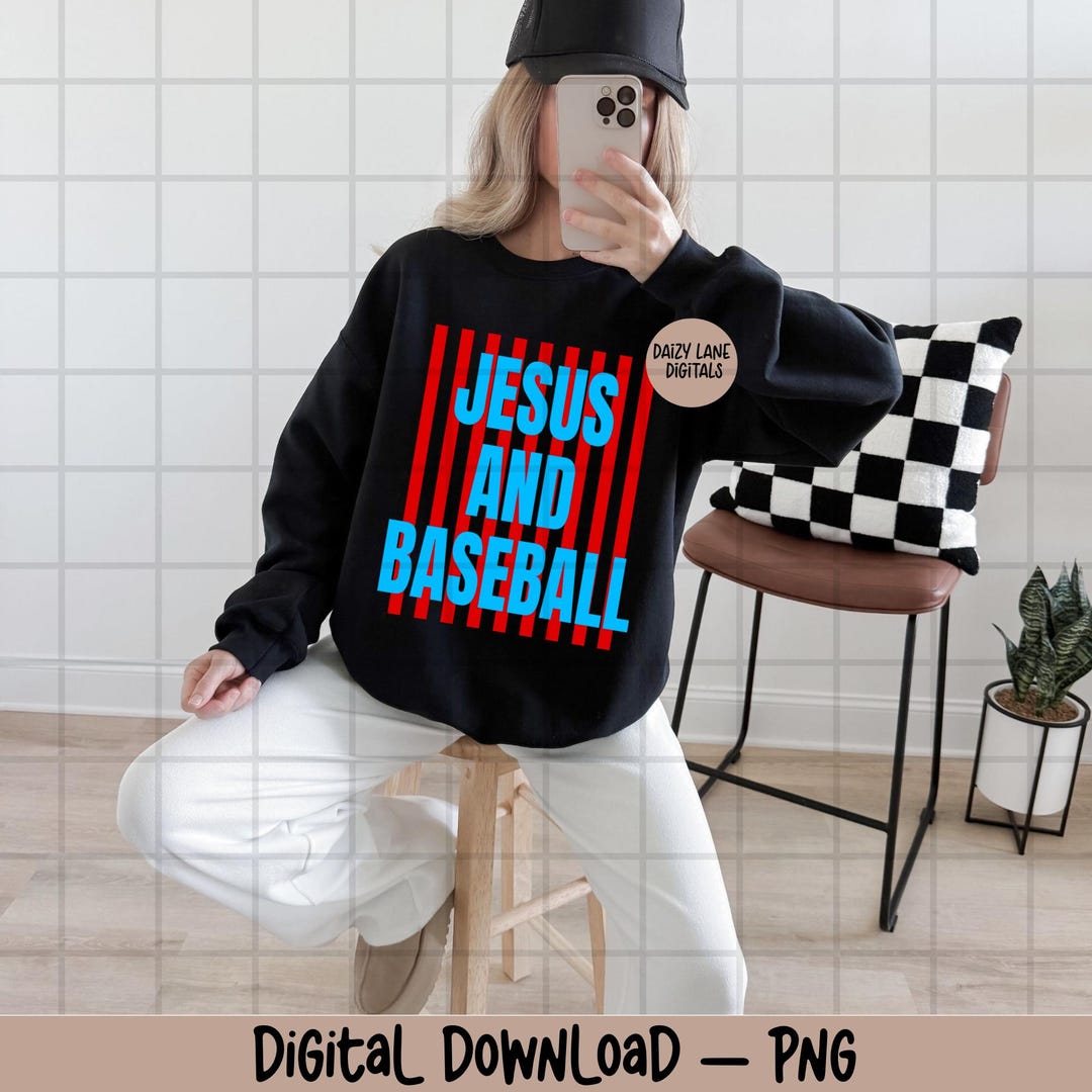 Jesus and Baseball PNG | Faith Baseball Design | Baseball Png ...