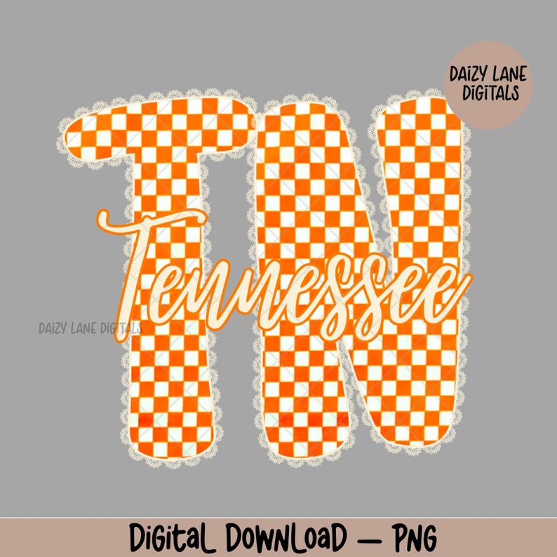 Tennessee Png | Checkered Tennessee Png | Tennessee Lace Png | Tn Png ...