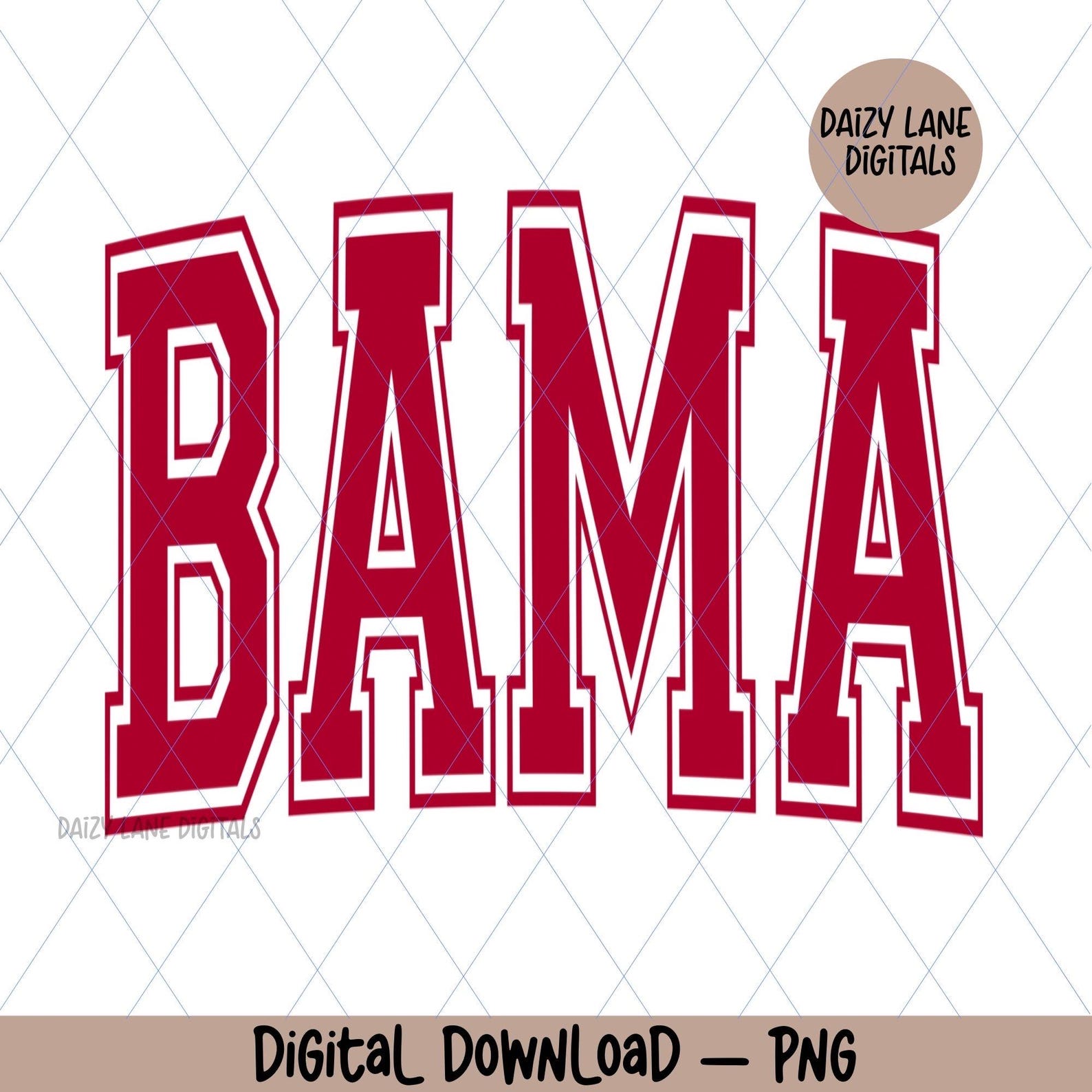 Alabama Png | Alabama State Png | Crimson Varsity Letters | Game Day ...