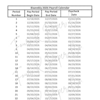 Annual Payroll Calendar Template-excel Download-printable - Etsy