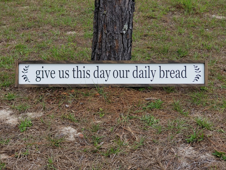 Give Us This Day Our Daily Bread Bible Verse Wall Art Etsy give-us-this-day-our-daily-bread-bible-verse-wall-art-etsy