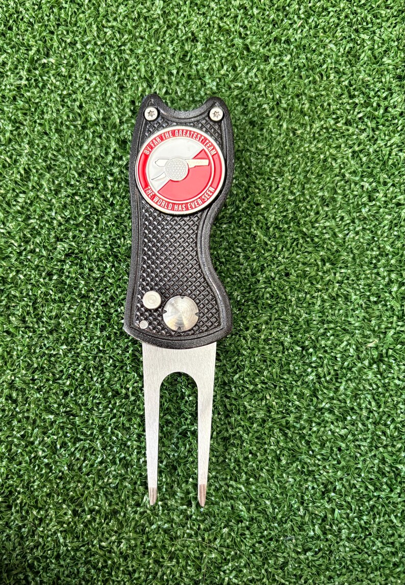Arsenal Golf Ball Marker & Divot Tool | Soccer Fan Gift - Etsy