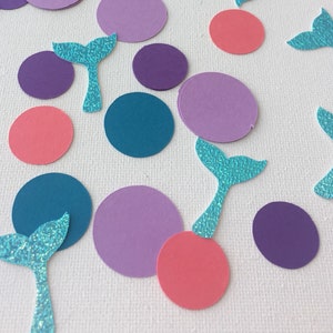 Mermaid Confetti, Mermaid Party Decor, Princess Birthday, Mermaid ...