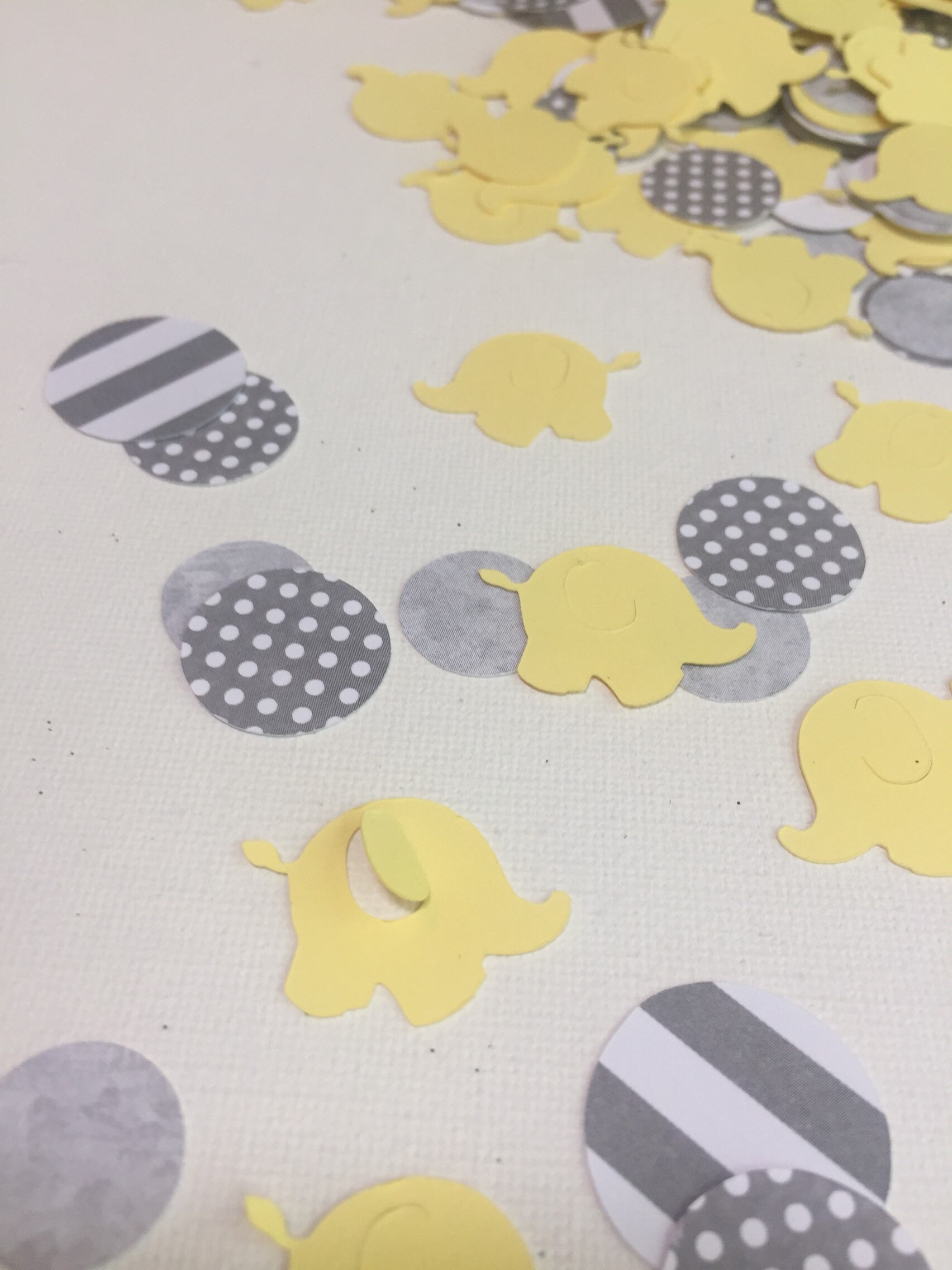 Elephant Baby Shower Decor, Elephant Confetti, Boy Baby Shower, Baby ...