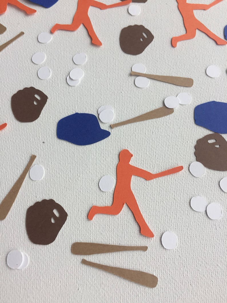 Baseball Baby Shower Confetti, Boys Birthday Party Decor - Etsy