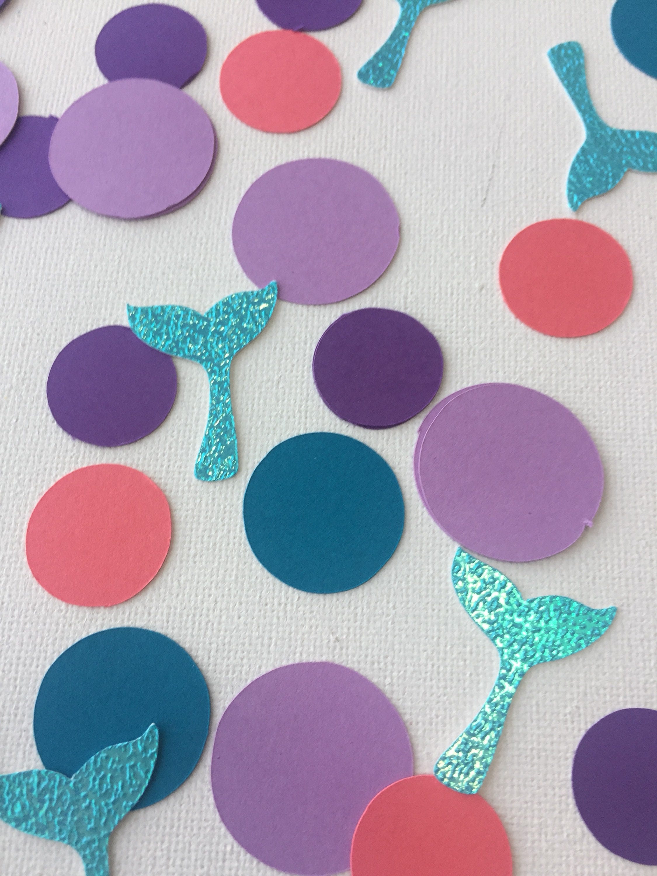 Mermaid Confetti, Mermaid Party Decor, Princess Birthday, Mermaid ...