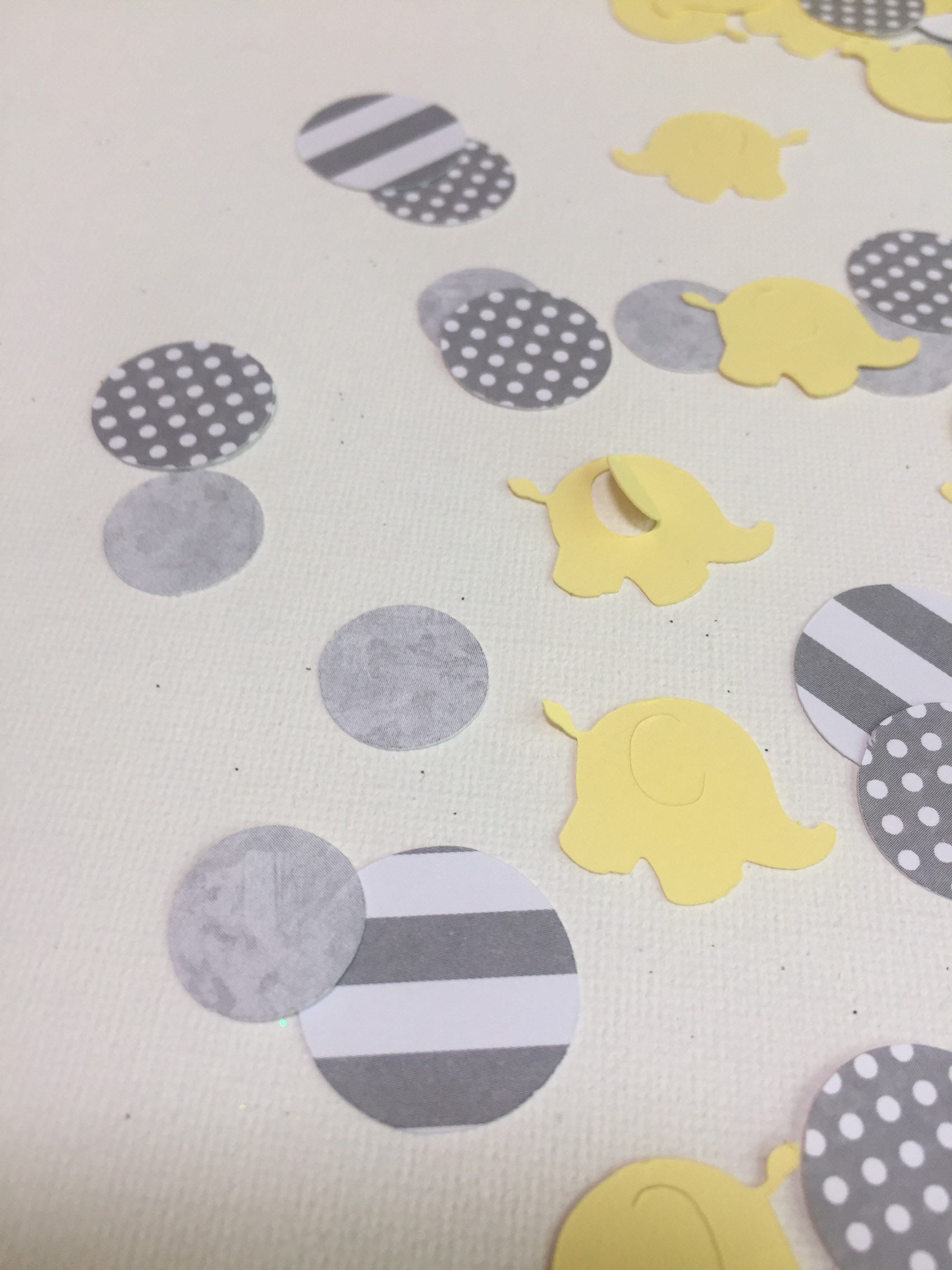 Elephant Baby Shower Decor, Elephant Confetti, Boy Baby Shower, Baby ...