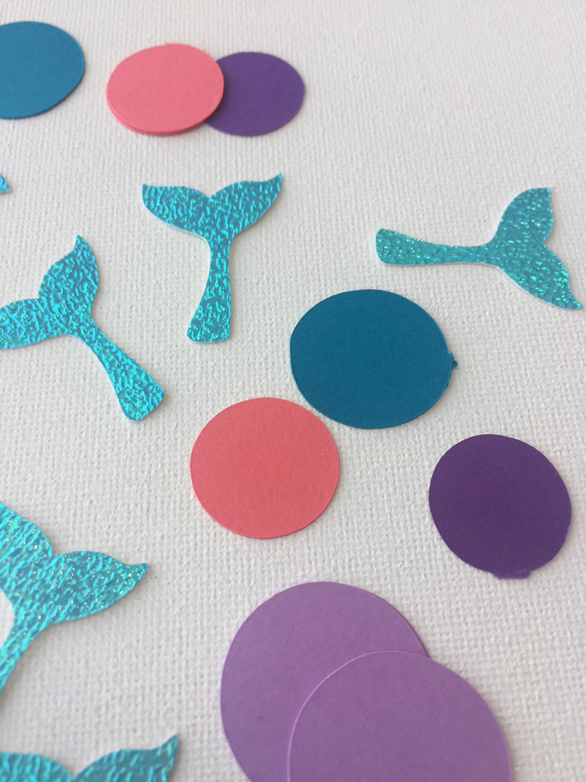 Mermaid Confetti, Mermaid Party Decor, Princess Birthday, Mermaid ...