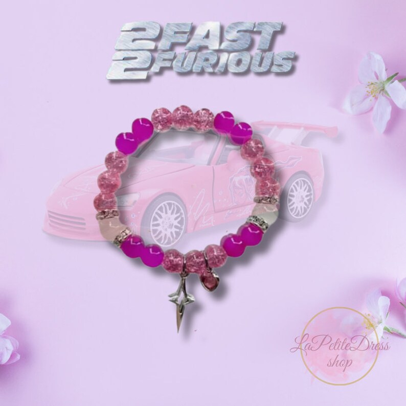 Fast and Furious Bracelets, Handmade Suki and Brian Matching Bracelets ...