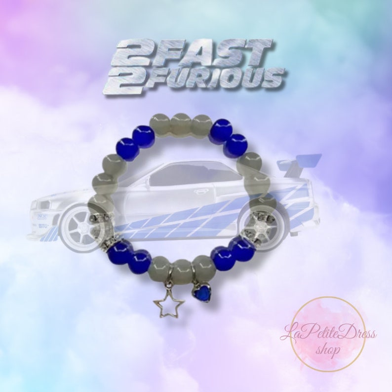 Fast and Furious Bracelets, Handmade Suki and Brian Matching Bracelets ...