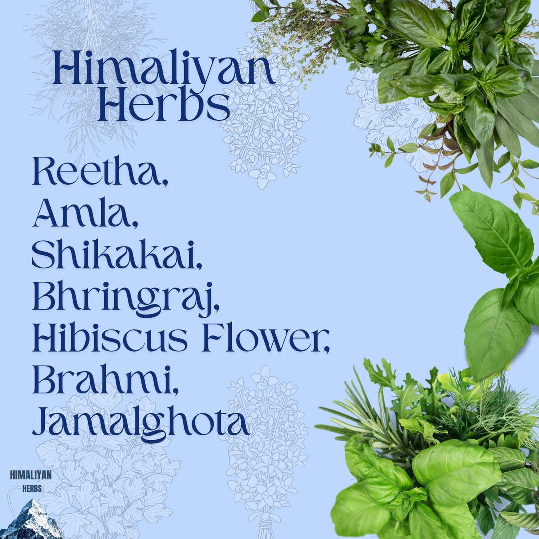 Hair Care Combo Dried Reetha, Amla, Shikakai, Bhringraj, Hibiscus ...