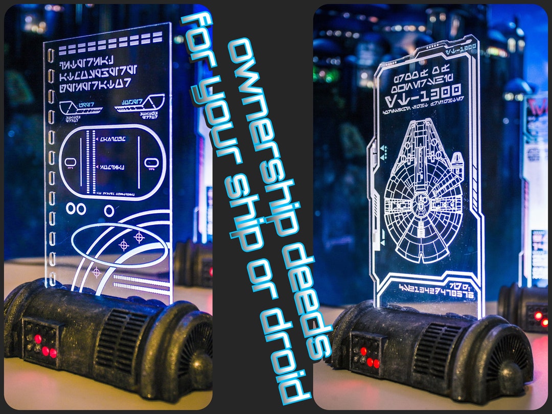 Star Wars Inspired, Light up Sign, Personalized, With Name and Image of ...