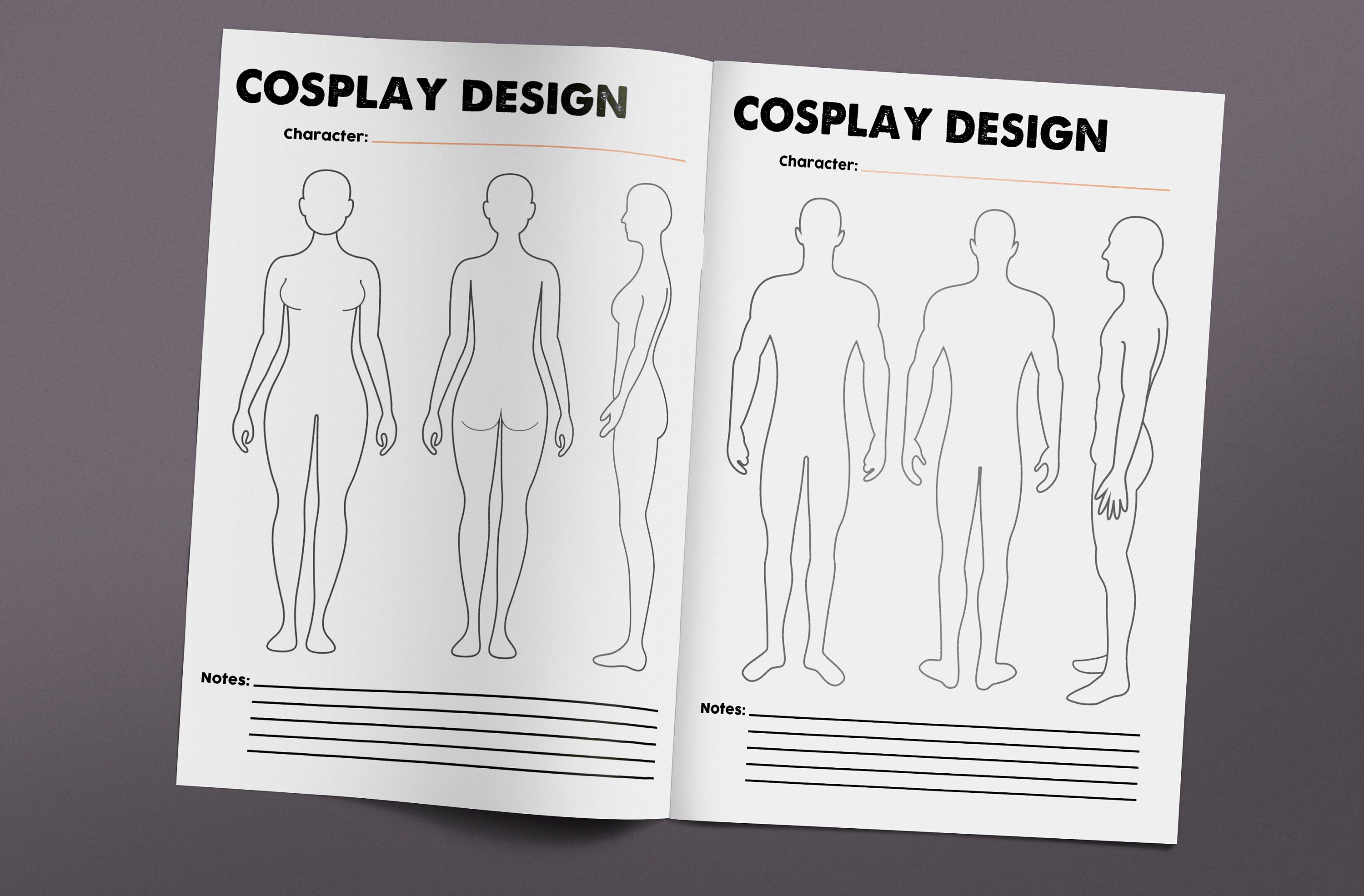 Downloadable and Printable Cosplay Planner — NO SLEEP TILL COSPLAY