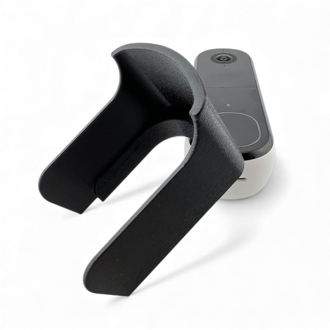Cuble™ Black Edition WAVY Weather Cover Compatible With Arlo Doorbells ...