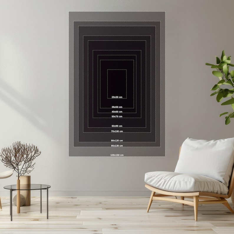 Elegant Moon and Sun Goddess Canvas, Black and Gold Fantasy Wall Art ...