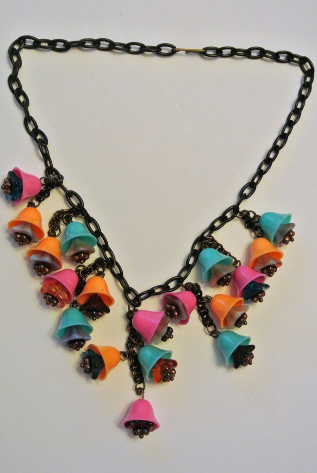 Vintage Fantasy Bell Necklace - Etsy